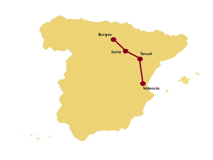 La Ruta del Cid Campeador - Iverus Incoming Groups